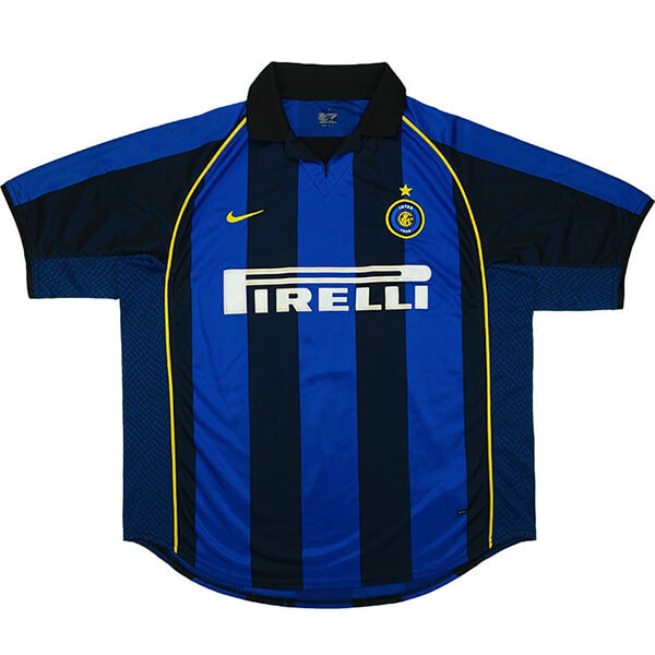 Nuova Prima Maglia Calcio Inter Milan Retro 2001 2002 | Kacalcio